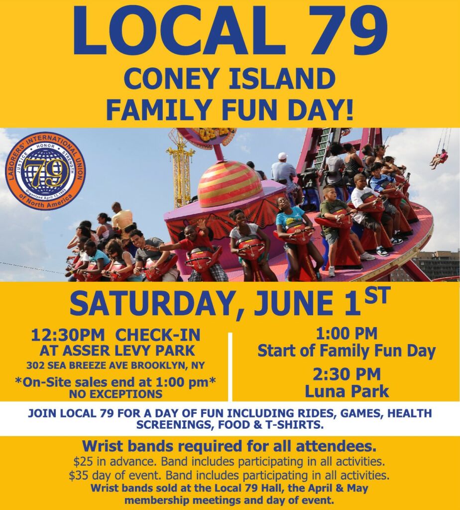 Events from May 15 – June 12 – Construction & General Building Laborers ...